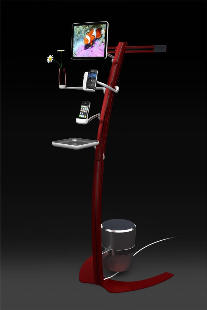 "Floor stand" console - Kris Silfver Design